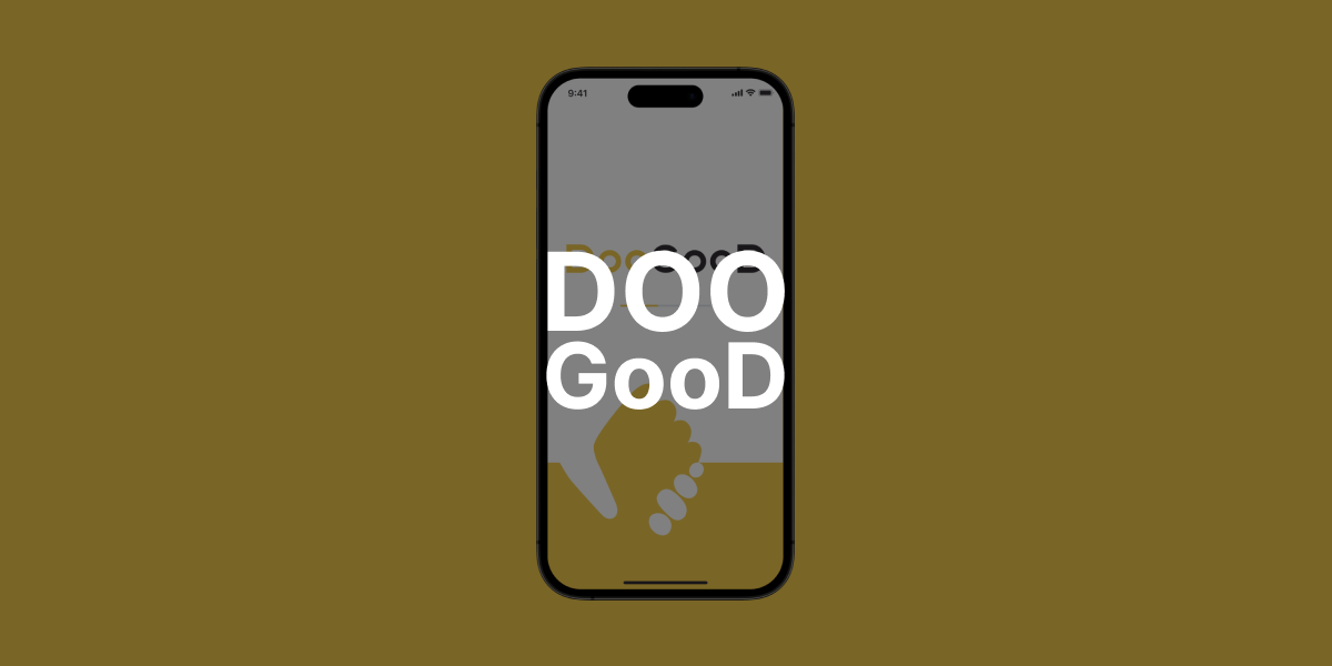 DOOGOOD - AN APP FOR DOING GOOD - The App Solutions